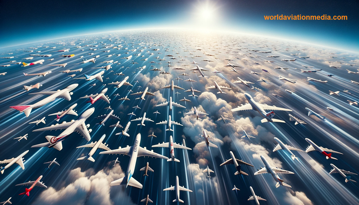 Top 10 World Airlines By Fleet Size: The Largest Airlines in the Skies